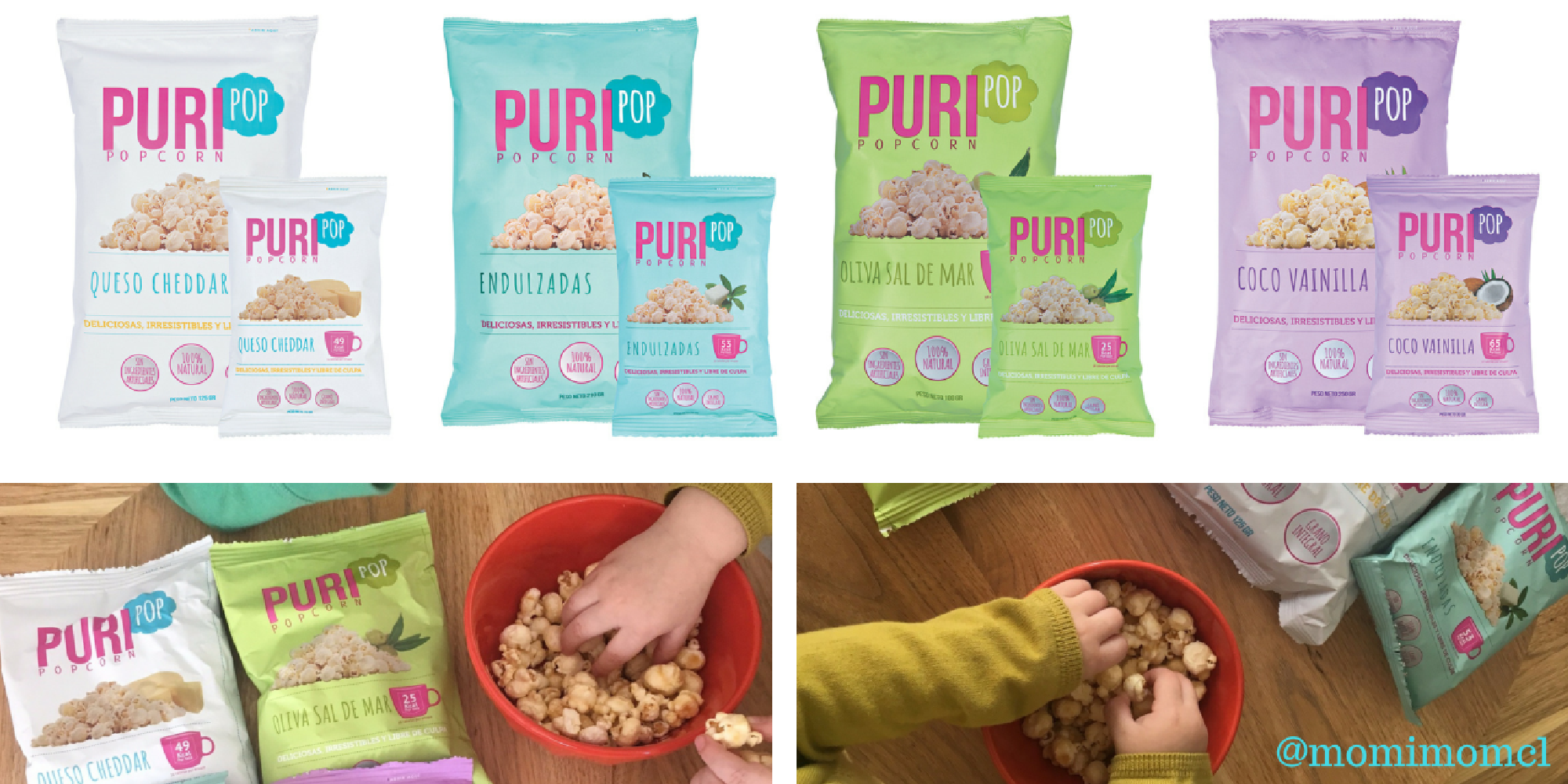 Puripop, el delicioso y (muy) saludable snack 100% natural | Momimom